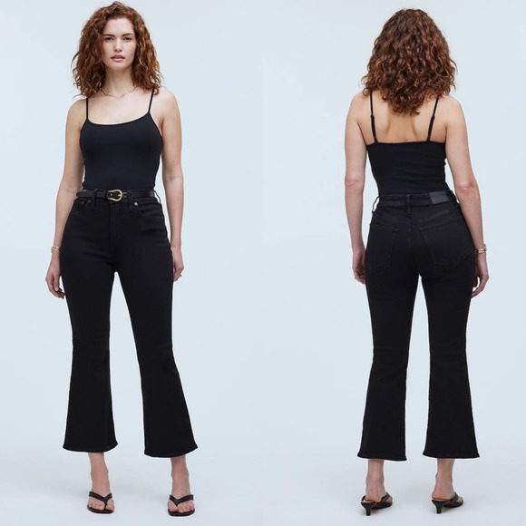 Madewell | Jeans | Nwt Madewell The Petite Curvy Kickout Crop Jean In ...